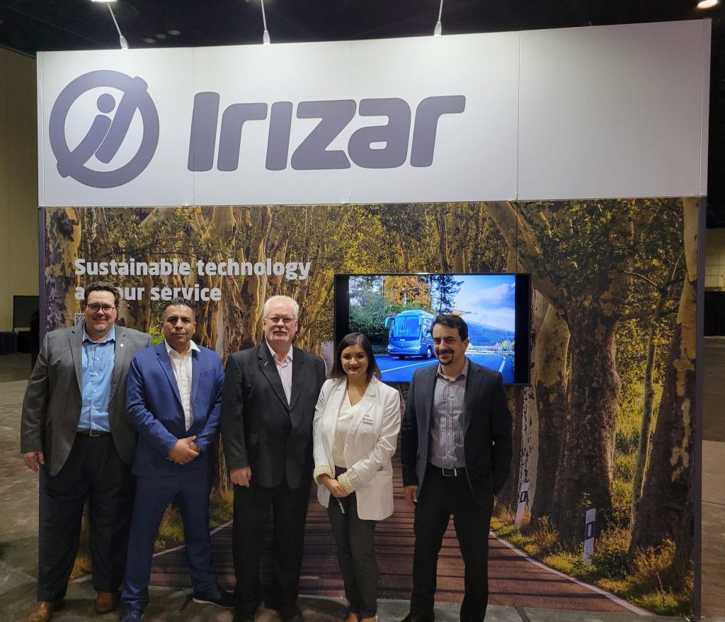 Irizar attends the Uma Motorcoach Expo in Florida from January 11 to 14.